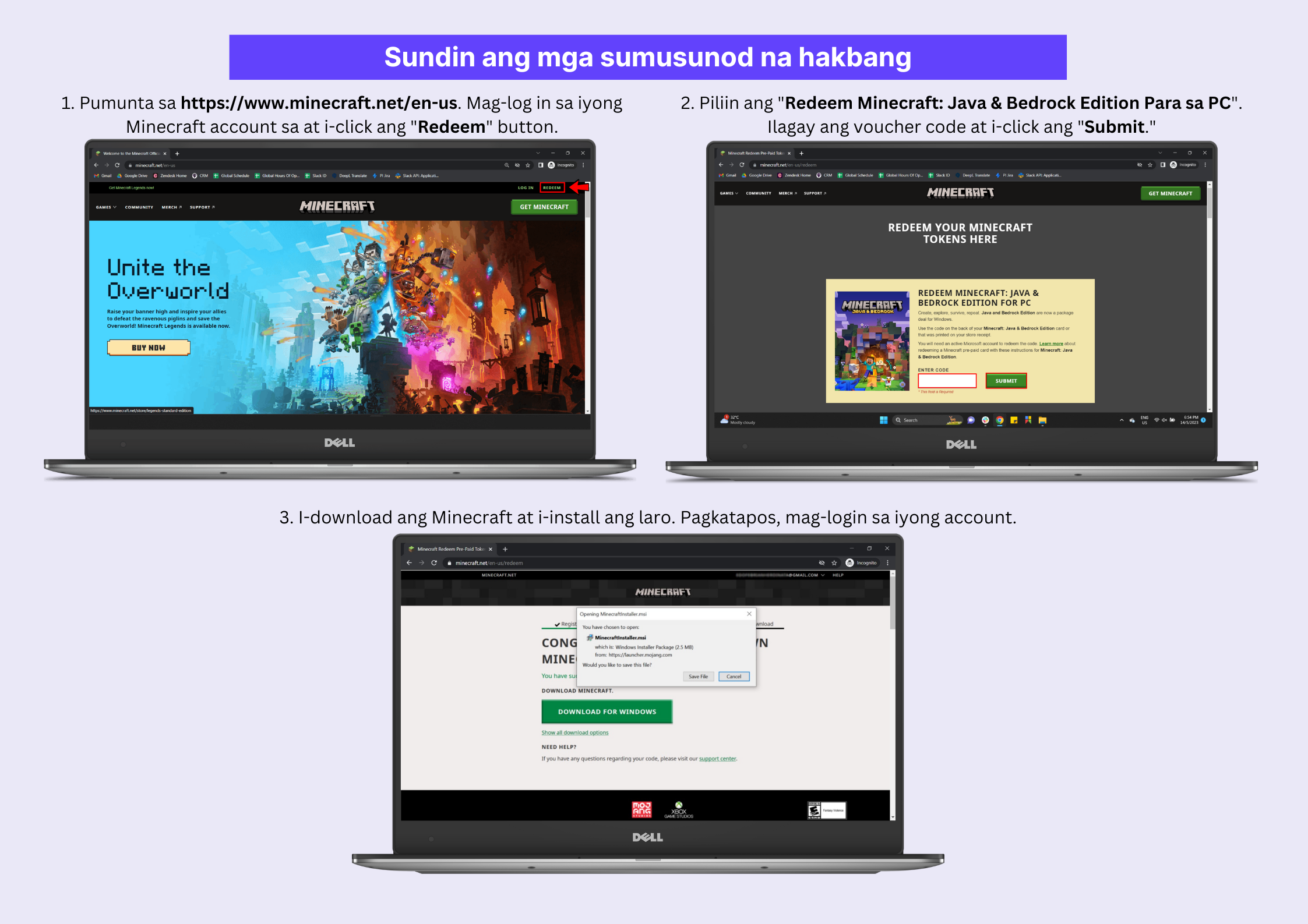 Paano mag-redeem ng Minecraft at Minecoins na Voucher Code – Codashop ...