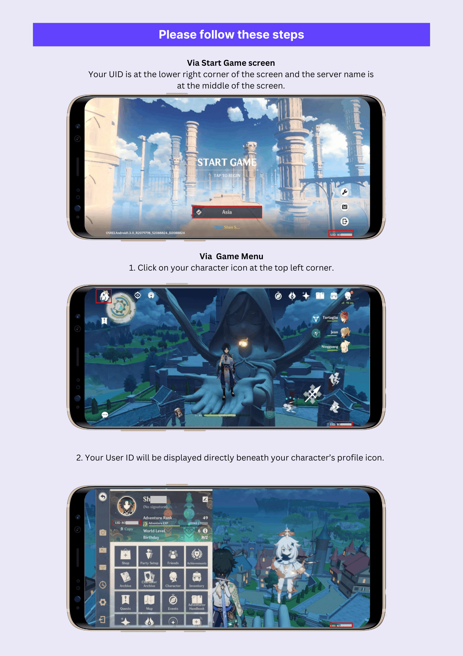 Where Can I Find My Genshin Impact ID? – Codashop Philippines