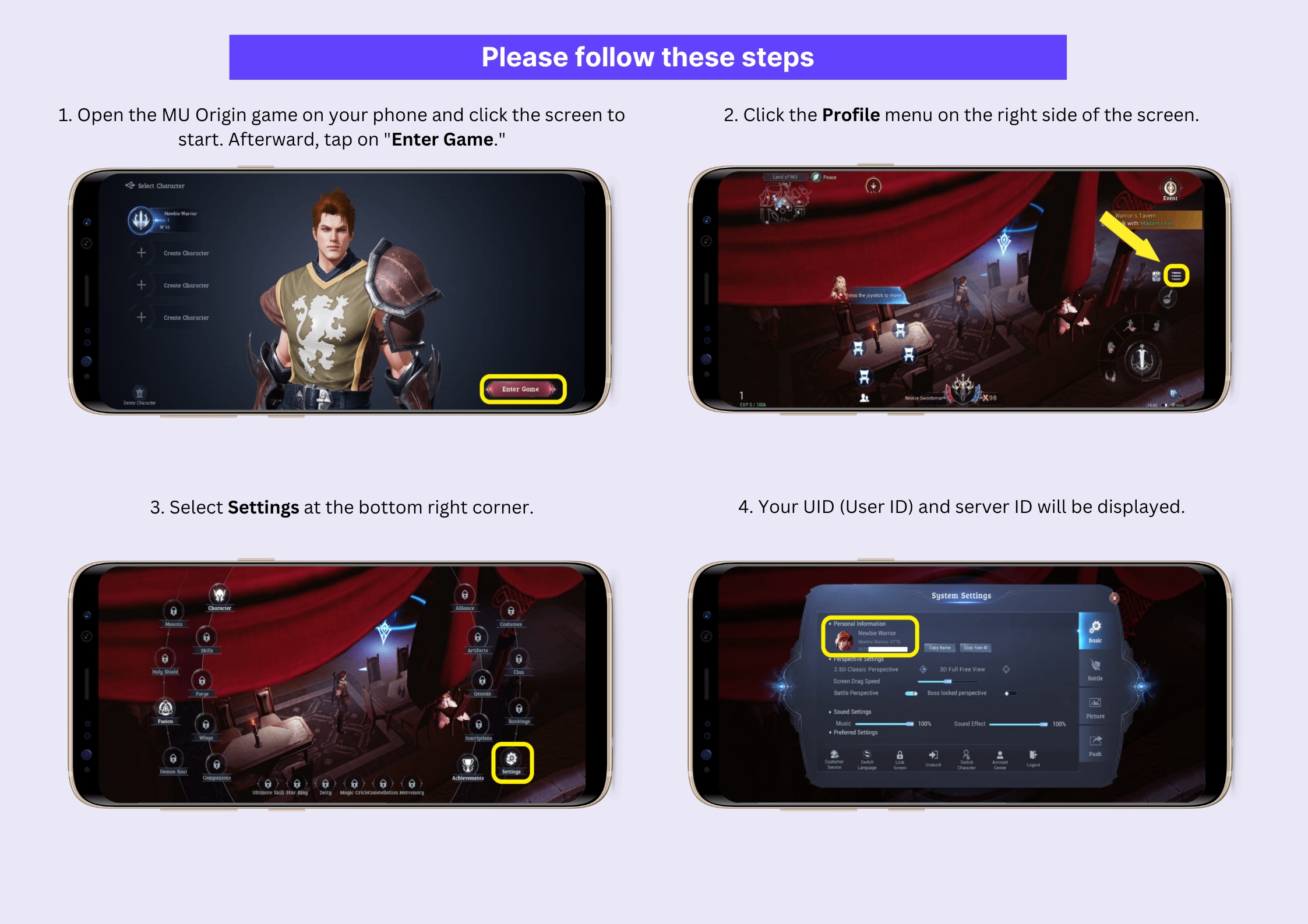 Where Can I Find My MU Origin Role ID? – Codashop Philippines
