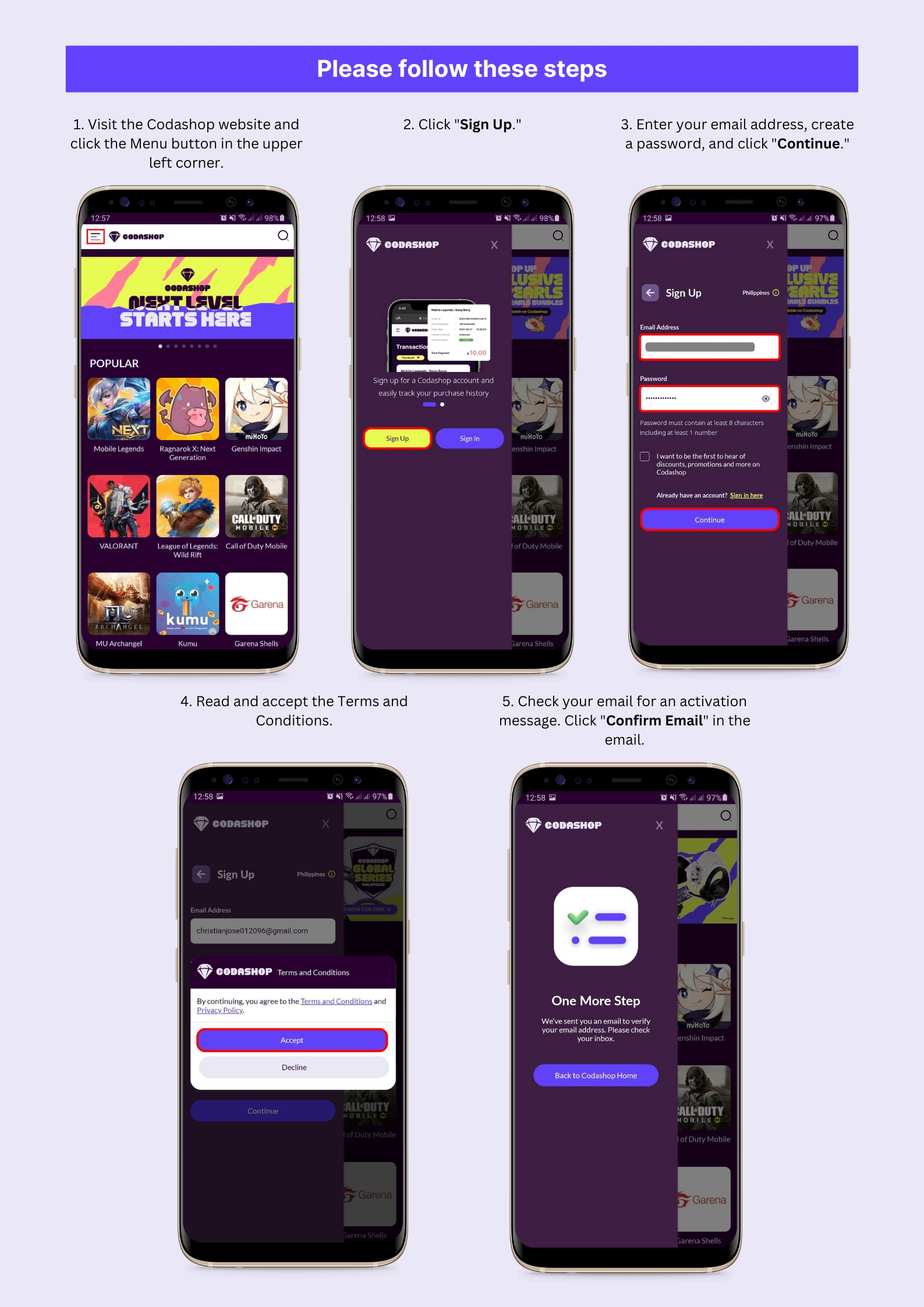 What is a Codashop Account and How Can I Create One? – Codashop Philippines