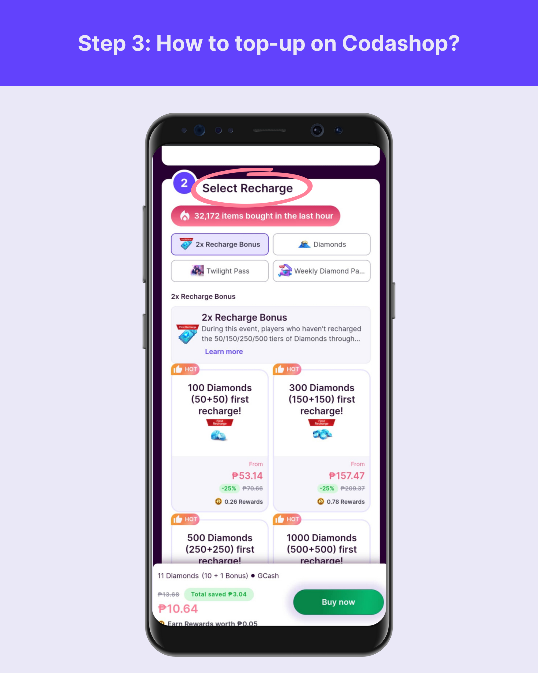 How to top-up on Codashop? – Codashop Philippines