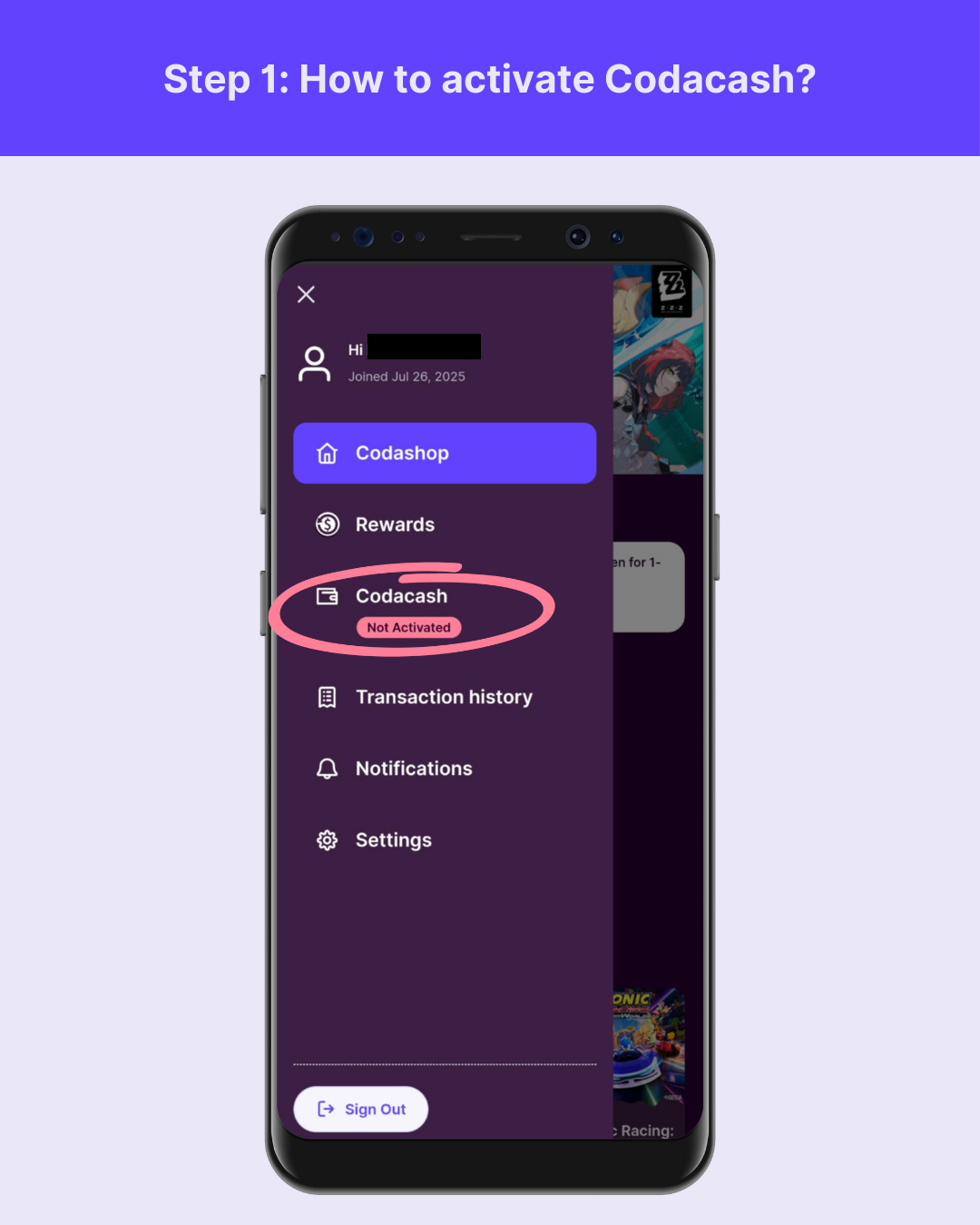 How to activate Codacash? – Codashop Philippines