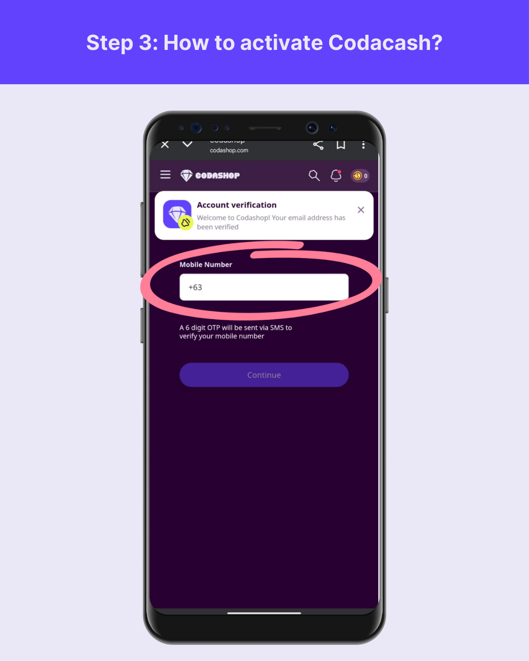 How to activate Codacash? – Codashop Philippines