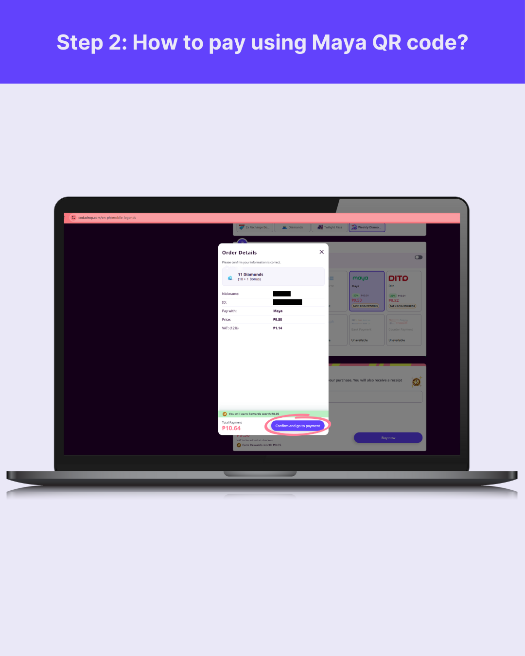 How to pay using Maya QR code? – Codashop Philippines