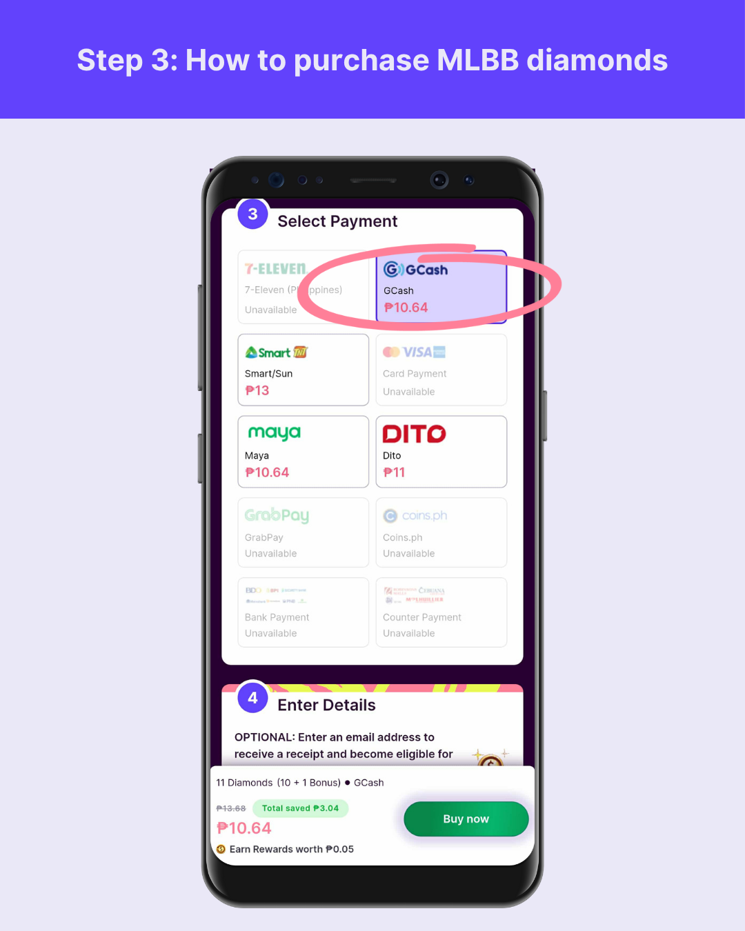 How to purchase Mobile Legends: Bang Bang (MLBB) diamonds? – Codashop ...