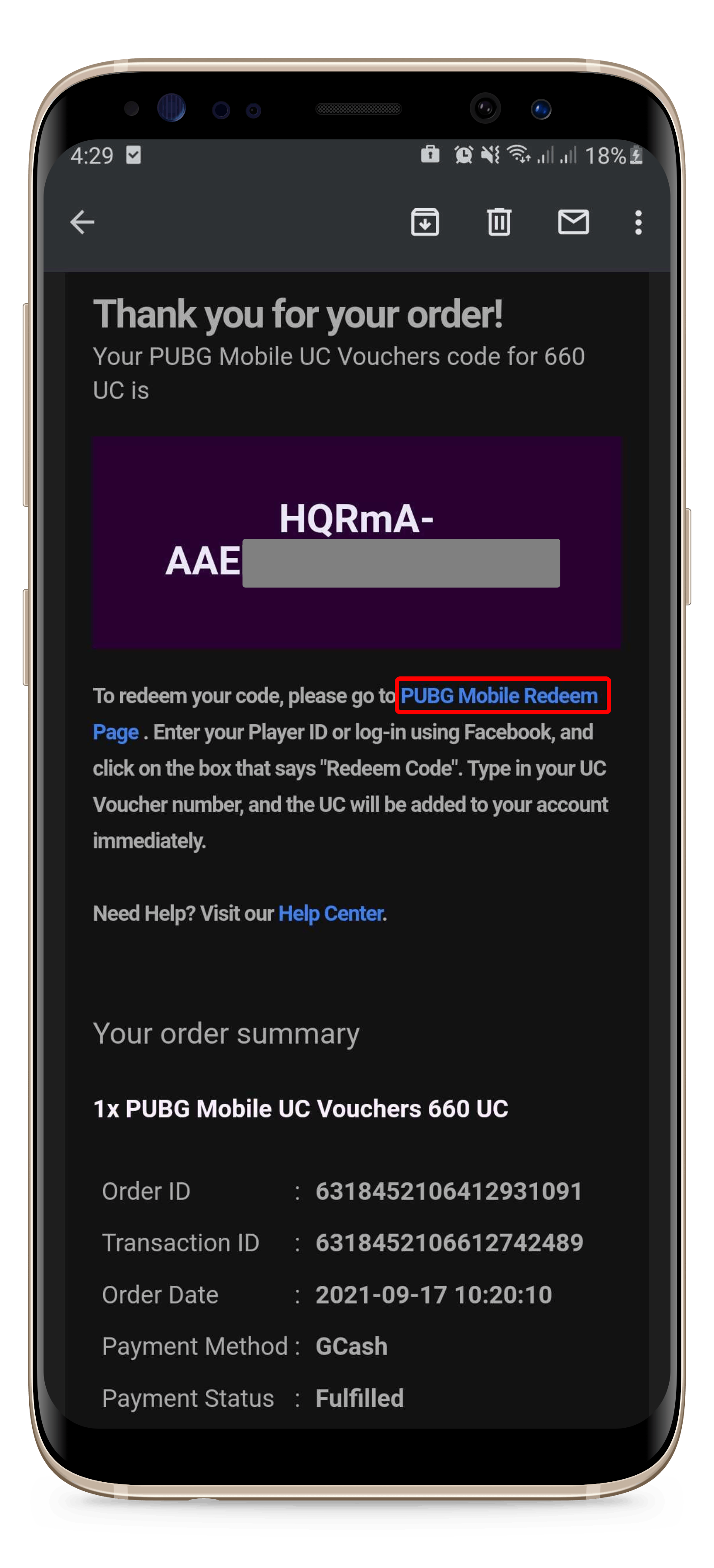 How to Redeem PUBG Mobile Voucher. – Codashop Philippines