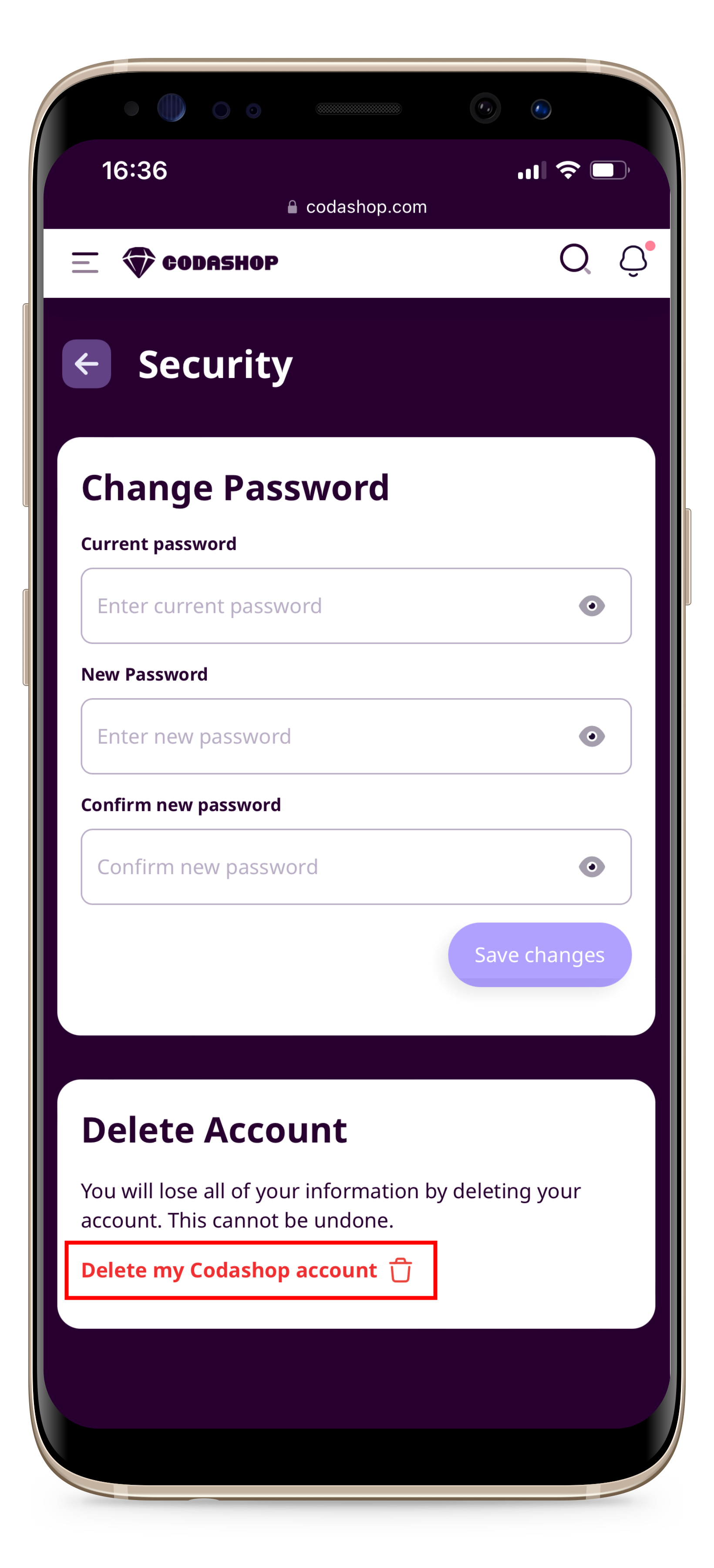 Paano burahin ang aking Codashop Account? – Codashop Philippines