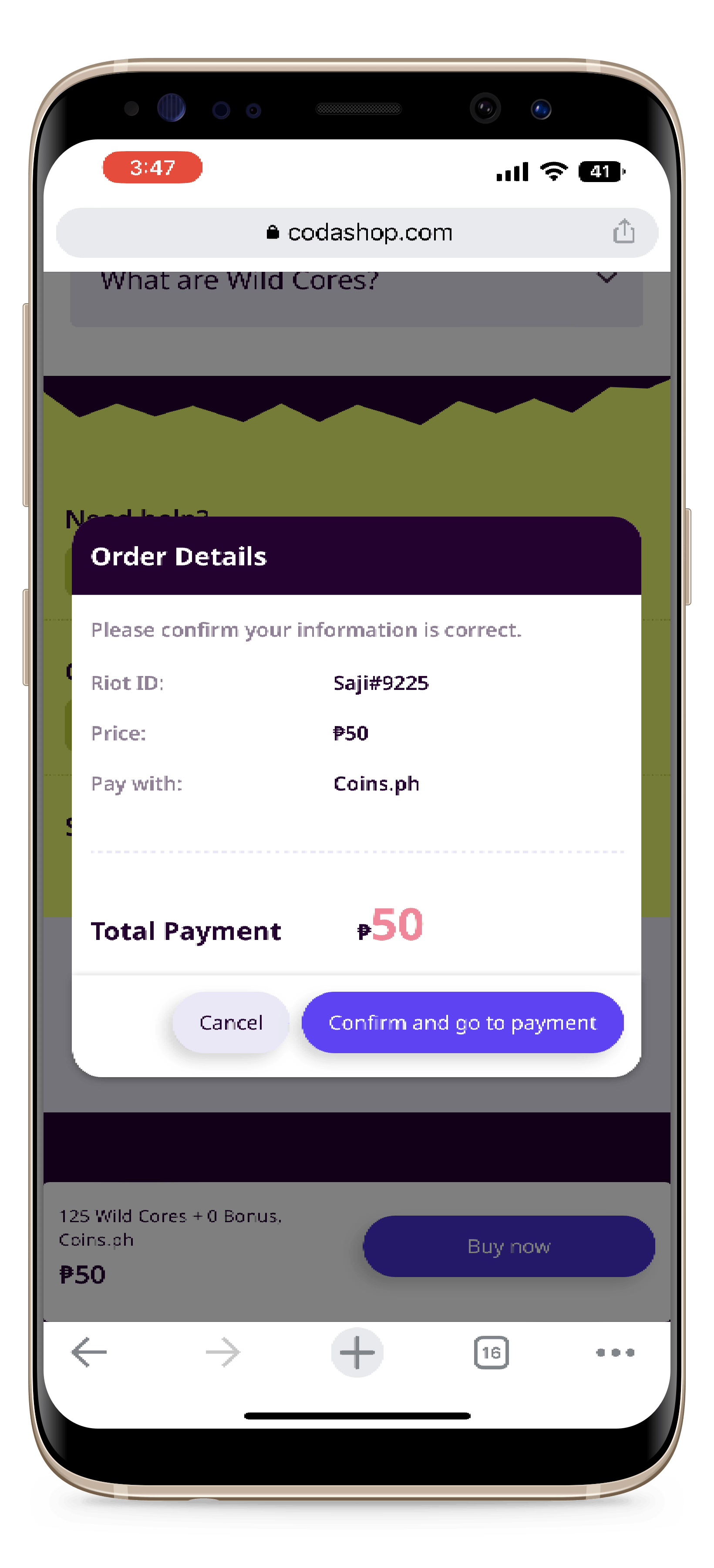 How To Make A Payment Using Coins.ph – Codashop Philippines