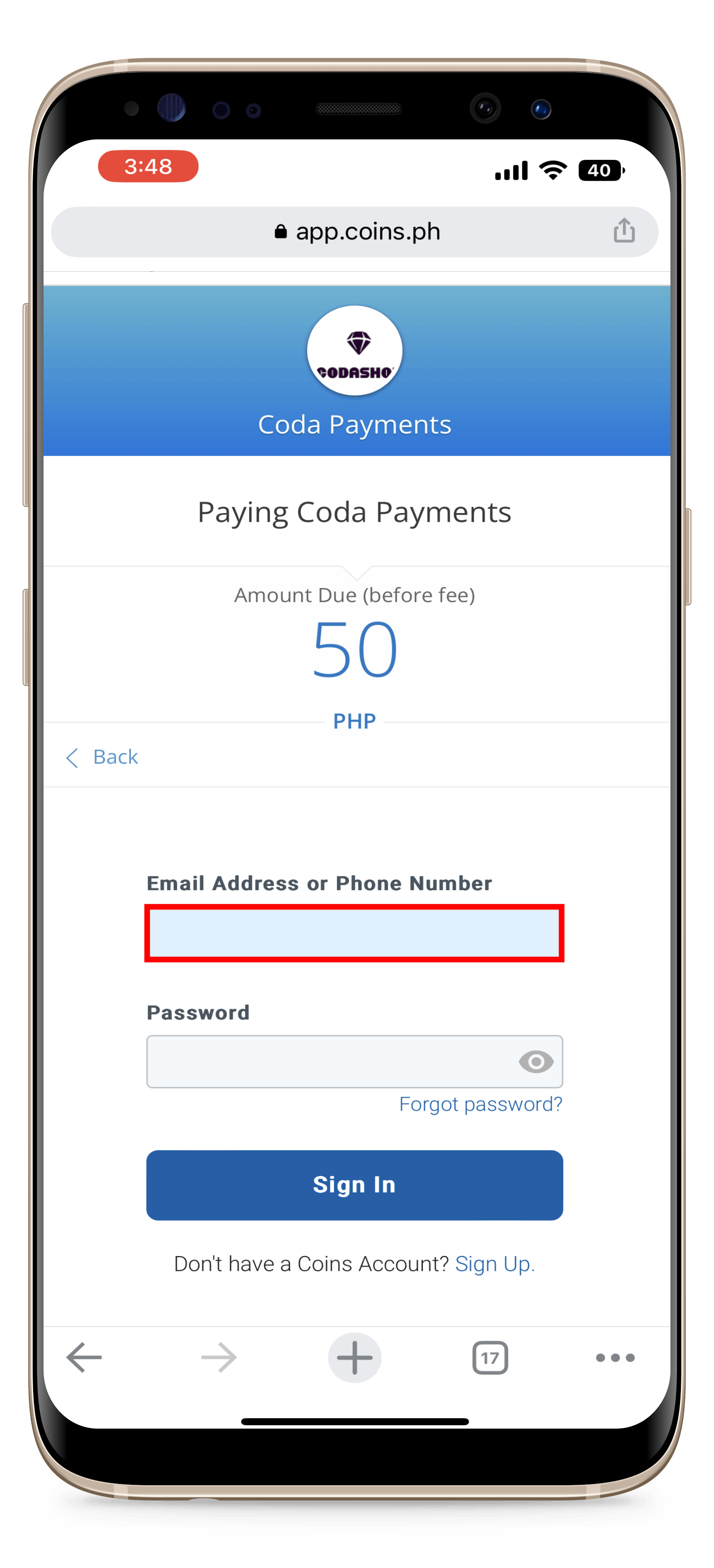 How To Make A Payment Using Coins.ph – Codashop Philippines