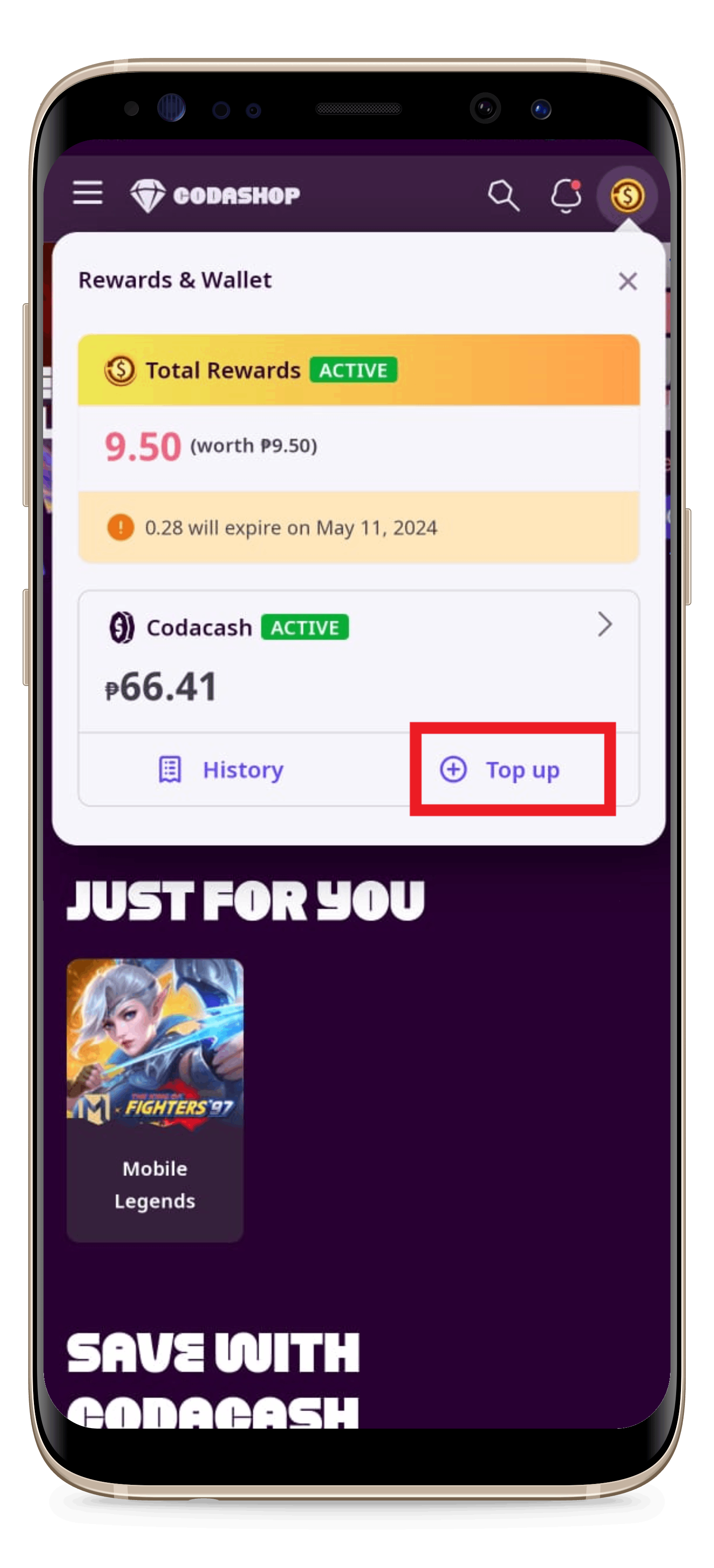 How To Redeem Codacash Voucher Code – Codashop Philippines